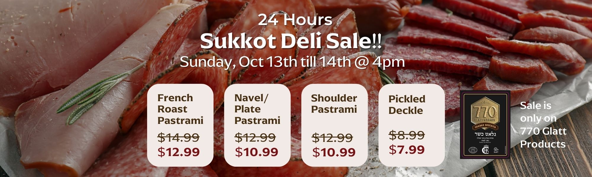 Shukkos Sale – My Kosher Meat
